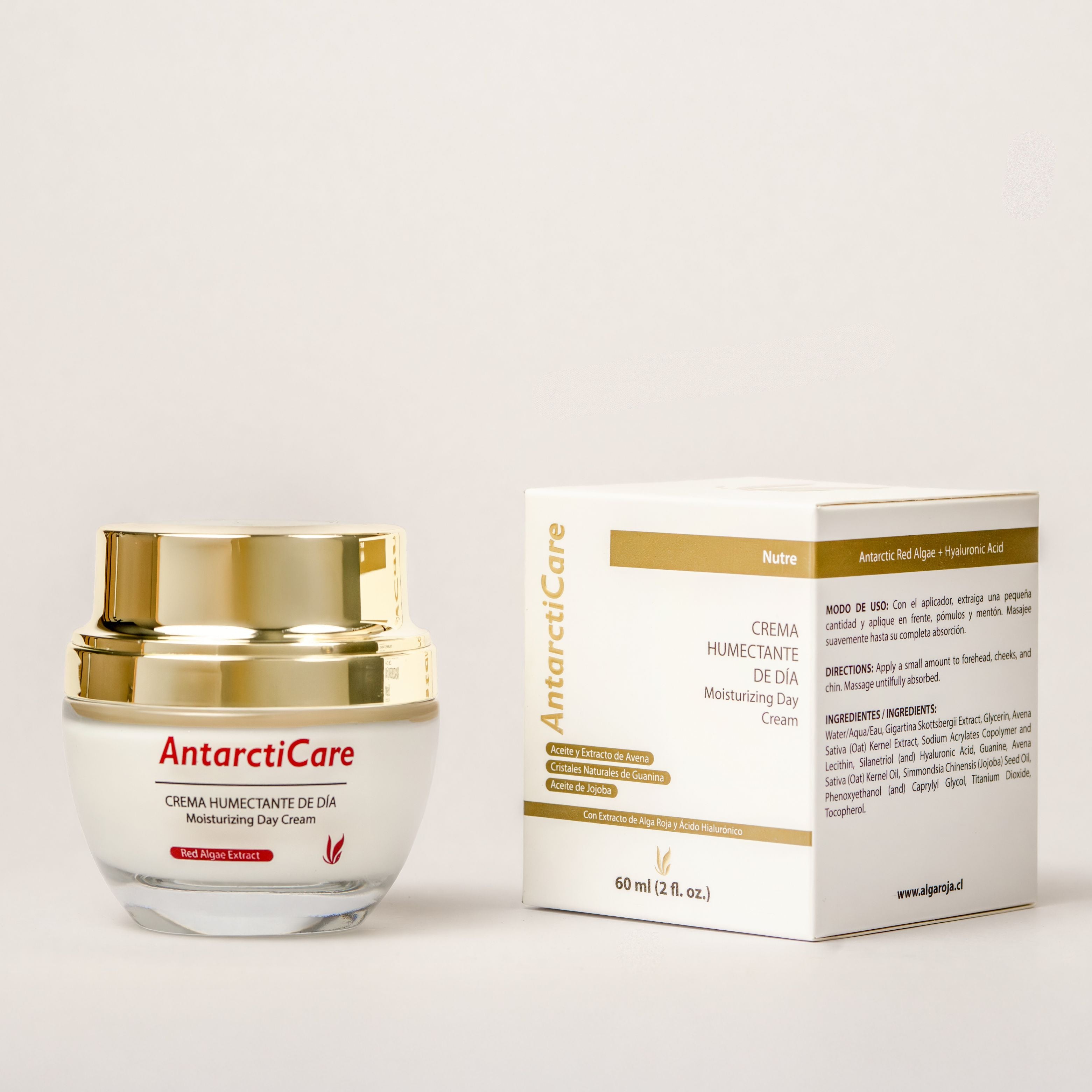Crema Humectante de Día 60 ml – AntarctiCare