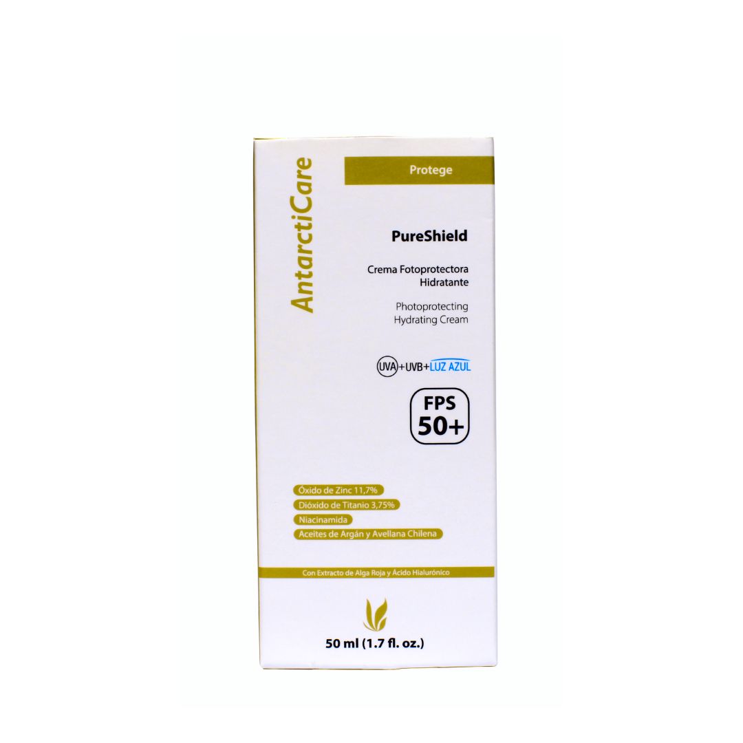 PureShield® Fotoprotector Natural FPS50+ – AntarctiCare